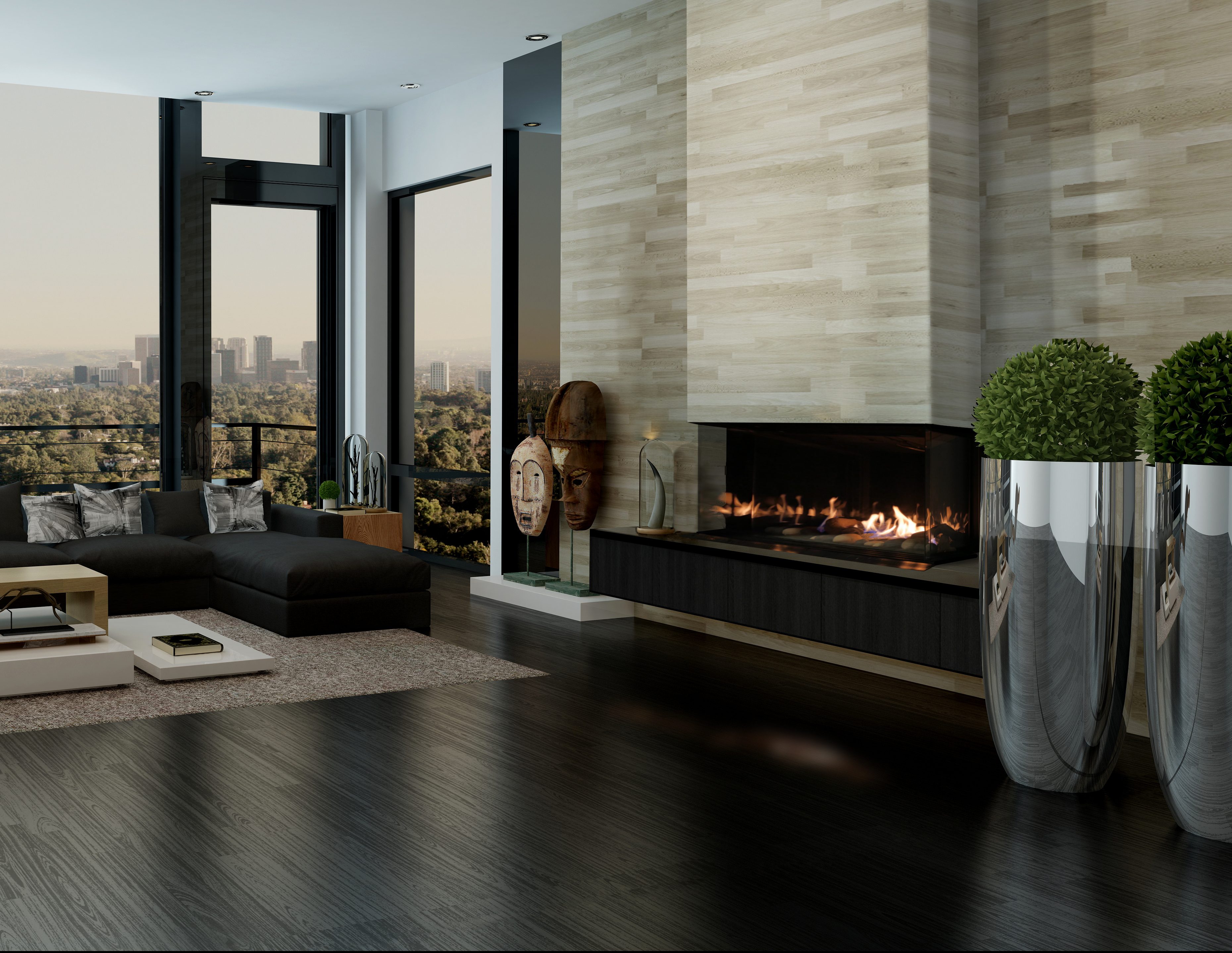 Foyer au gaz Savannah Galaxy 48 - Combustion Confort